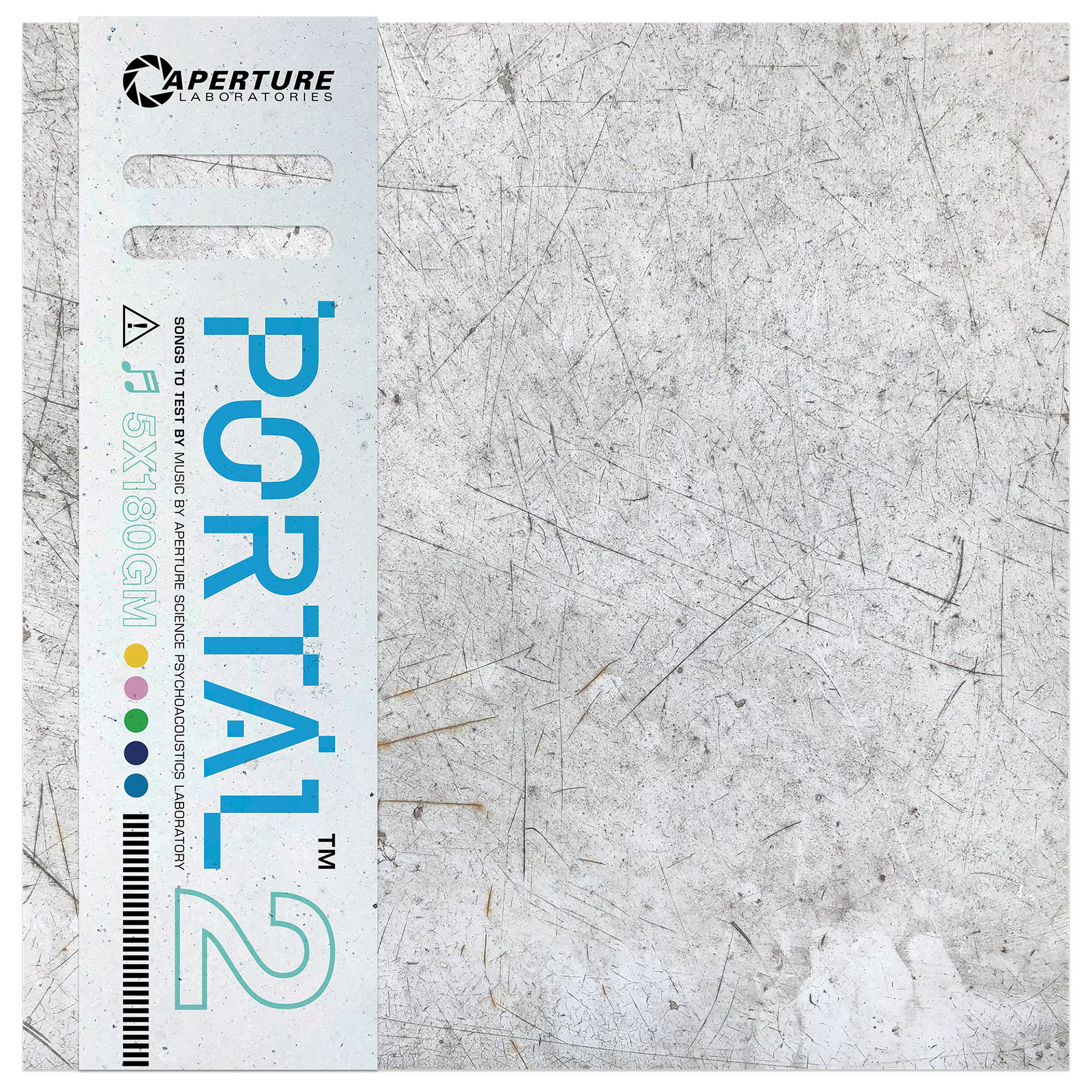 射击解谜游戏《传送门2 Portal 2》原声黑胶 - ACG Vinyl