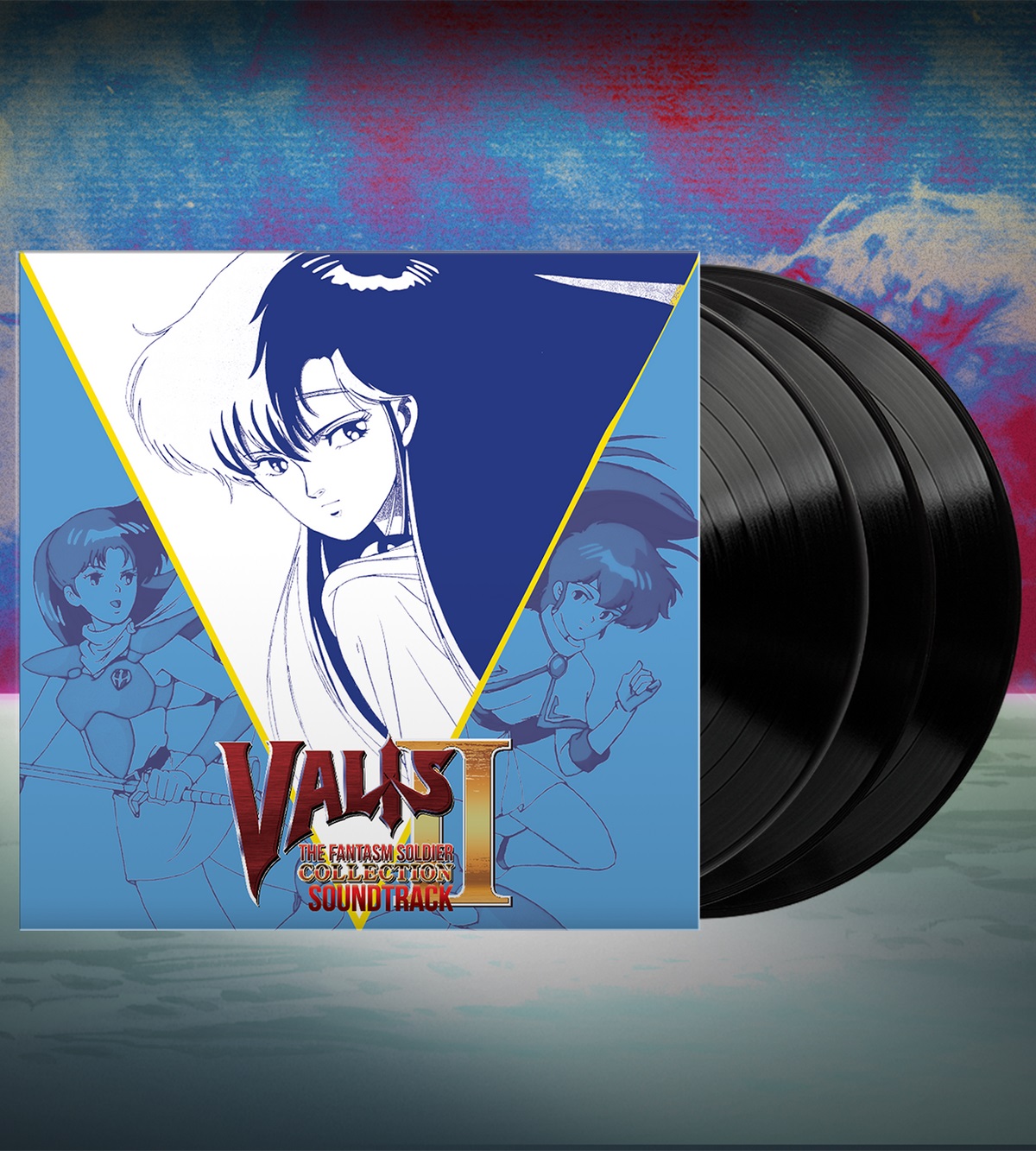 横版过关动作游戏《梦幻战士 Valis: The Fantasm Soldier》合集原声选集黑胶II - ACG Vinyl